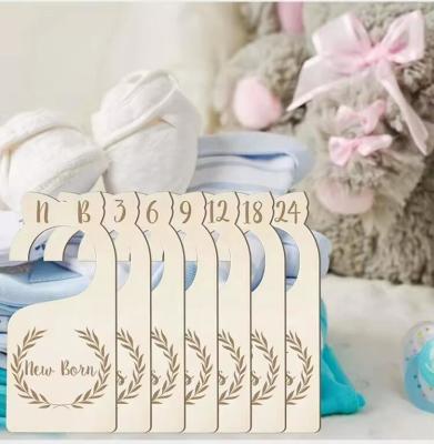 China Nursery Decor Adorable Hanging Baby Closet Organizers and Wood Closet Dividers for sale