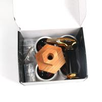 China Amazon Hot sale Wooden drinkware Cocktail Smoker Kit with Torch Portable Whiskey Smoker Christmas Gift for sale