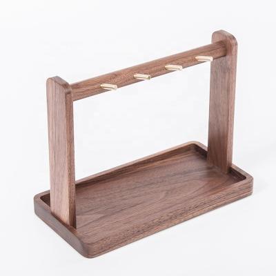 China Entrance key shelf wooden desktop storage tray living room porch multi-functional jewelry watch storage for sale