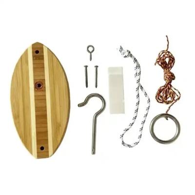 Chine Mini Indoor Outdoor Hook and Ring Toss Game Hook Ring Game avec corde et crochets Jeu de lancer interactif à rythme rapide pour l'extérieur à vendre