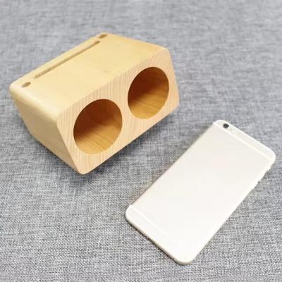 China Desk Portable Household Items Cell Phone Stand With Speaker Sound Amplifier for sale