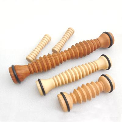 China wooden foot roller massager , wooden body massager stick , wooden massager for sale