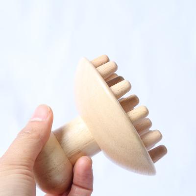 China Wooden Gua Sha Tools Anti Cellulite Massage Tool - Wood Therapy Lymphatic Drainage Paddle Gua Sha Massage Soft Tissue Therapy Ma for sale