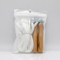 China Adjustable Wooden Handle Skipping Rope for sale