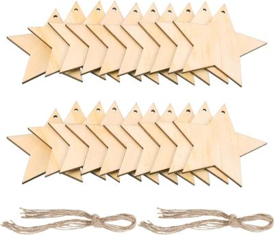 Cina Forme di legno non finite - pronte per dipingere o decorare una stella in vendita