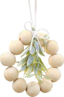 Cina Albero di Natale contemporaneo con perline di legno Ginger Ray in vendita