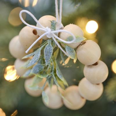 Cina Albero di Natale contemporaneo con perline di legno Ginger Ray in vendita