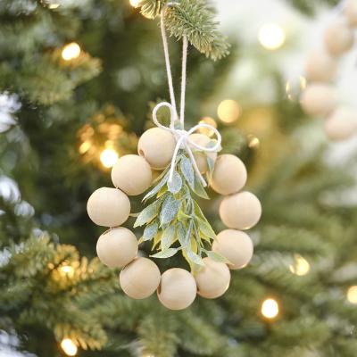 Cina Albero di Natale contemporaneo con perline di legno Ginger Ray in vendita