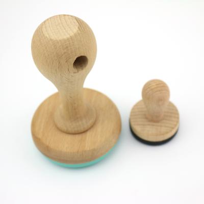 Cina Giocattoli per bambini Stampa di seta Cartoni animati Timbro per biscotti Regalo Timbro per giocattoli in legno personalizzato in vendita