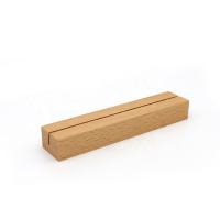 China Wooden Menu Base Table Top Memo Stand for sale