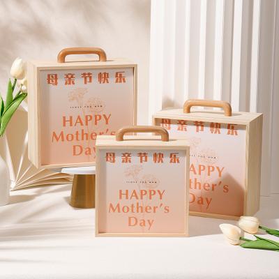 China Wooden handmade gift box decorated memory large durable reinforcement high quality light weight multi-purpose for sale