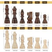 China Foldable wooden chess set for sale