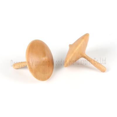 China Artisan-Crafted Wooden Spin Tops & Gyroscopes – Vintage Fidget Toys for Sensory Play & Gifts for sale
