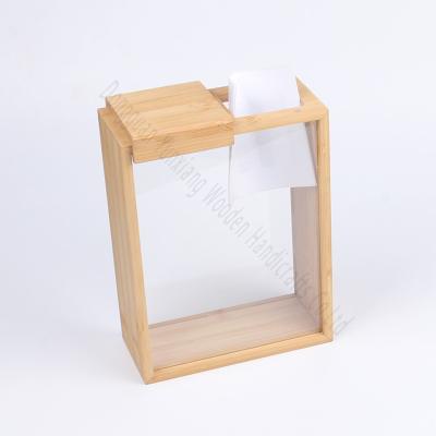 Cina Dispenser per cereali in bambù per la cucina Contenitore per la conservazione degli alimenti Organizzatore di cereali secchi Ricaricabile Contenitore per riso Contenitore per cereali da appoggio Coperchio trasparente Ermetico Soluzione rustica per dispensa in vendita