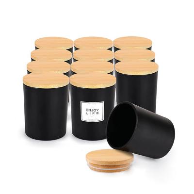 China Upgrade Your Storage Game with Our Material Bottles Bamboo Lid Jar Simple And Elegant Design for sale