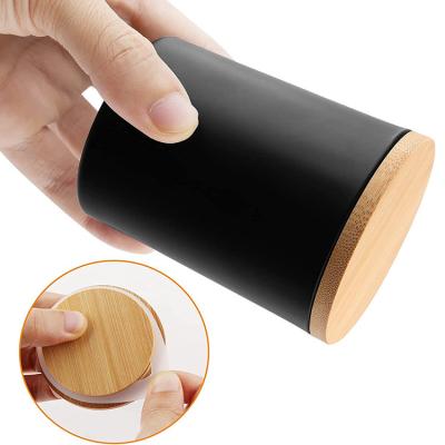 China Upgrade Your Storage Game with Our Material Bottles Bamboo Lid Jar Simple And Elegant Design for sale