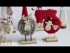 木製製品 ホリデー メリークリスマス 3D ポップアップ グリーティングカード 木製カード