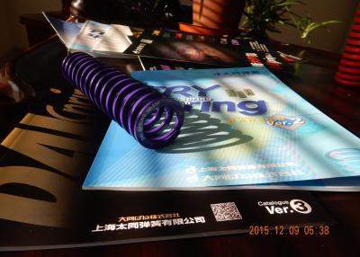 Cina molla porpora della muffa della primavera SWOSC-V di deflecation di altezza per le lampade e le lanterne in vendita