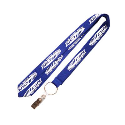 China Fashion tube neck lanyard beaded lanyards tubular neck straps printed tube lanyard lowest price for sale