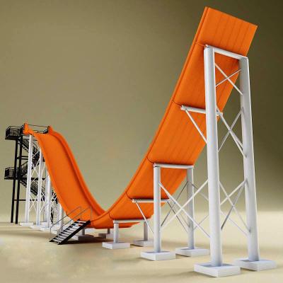 China U Shaped Pendulum Water Park Slide Fiberglass Dp-Pen01 Anti Corrosion for sale
