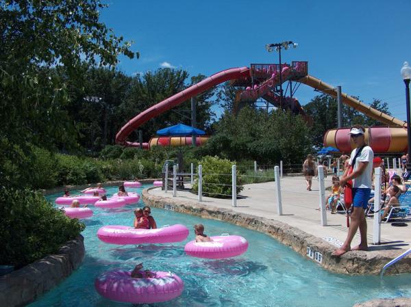 Commercial Steel Lazy River Equipment Water Park Artificial River Customized