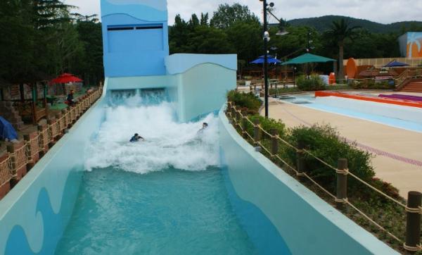 Commercial Steel Lazy River Equipment Water Park Artificial River Customized
