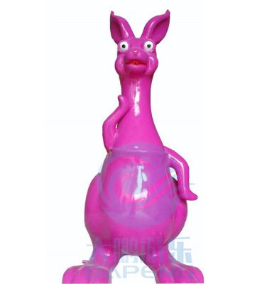 China Water Theme Park Family Zone Children Spray Park Games Purple Kangaroo Jet for sale