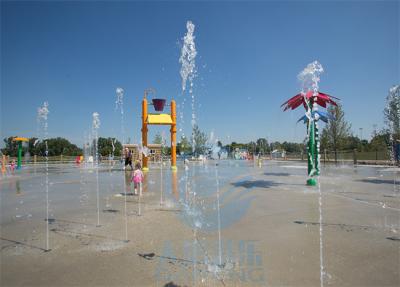 Cina Giocattoli a terra di zona di impatto dell'onda dell'acqua di Jet Brass Water Fountain Nozzle dello spruzzo in vendita