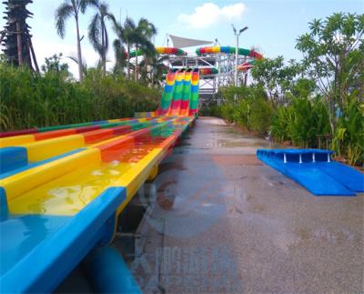 China Adult Octopus Water Slide Fiberglass Curved Water Slide Customized Color for sale