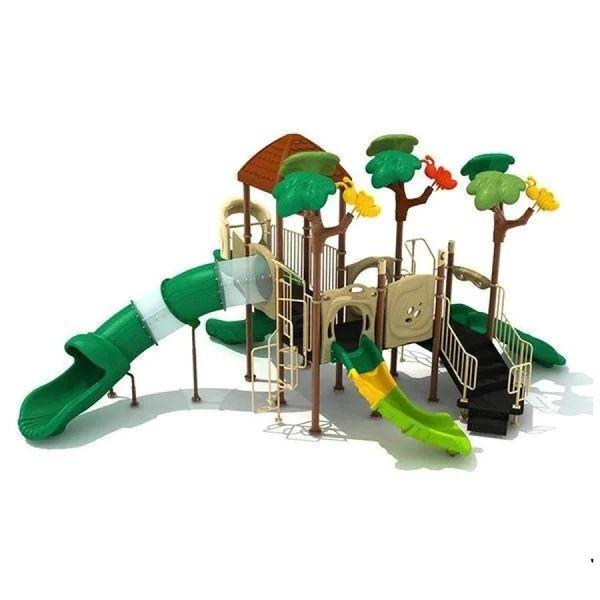 OEM Parco giochi esterno attrezzature per giochi acquatici scivolo di plastica per bambini
