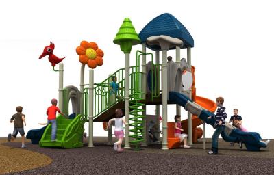 Cina ODM Parco giochi all'aperto per bambini giochi Playhouse scivolo d'acqua di plastica in vendita