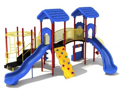 Cina OEM Parco tematico acquatico attrezzature di gioco alto scivolo di plastica dura per le scale in vendita