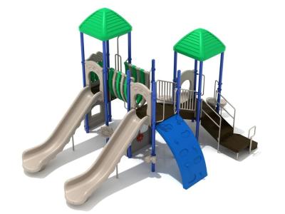 Cina OEM Parco tematico acquatico attrezzature di gioco alto scivolo di plastica dura per le scale in vendita