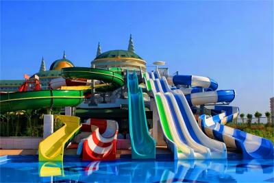 China Water Amusement Park Rides Game Big Fiberglass Slide for Sale for sale