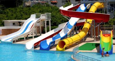 중국 어린이용 물놀이장치 놀이터 유리섬유 슬라이드 세트 판매용