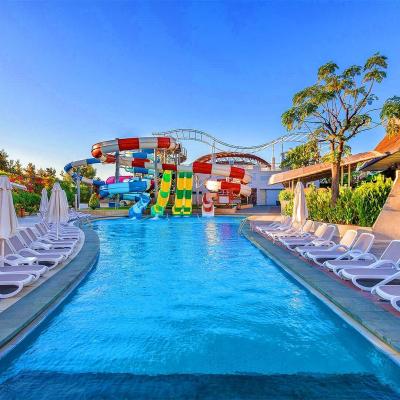 China ODM Guangzhou Vergnügungspark Sommerspiel Wasserbad Ausrüstung Rutsche für Erwachsene zu verkaufen