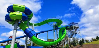 Chine En plein air, les enfants sillonnent le parc à l'eau, font des promenades, la piscine, le toboggan en fibre de verre pour les adultes. à vendre