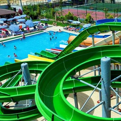 Chine Parc d'attractions Adultes piscine équipement d'eau enfants toboggan en fibre de verre à vendre