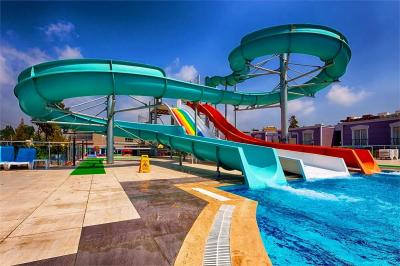 China Carnival Amusements Rides Water Toy Park Aqua Kid Pool Slide Fiberglass for Sale for sale