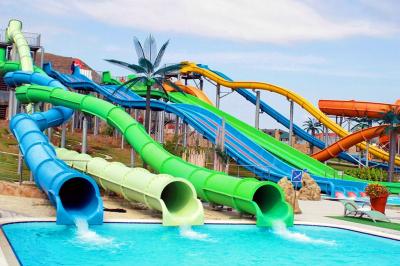 Chine Parcs d'attractions en plein air Parcs aquatiques toboggans piscine Équipement de conception à vendre