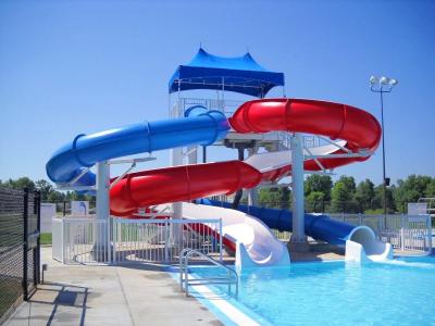 Cina Parco Acquatico Piscina in fibra di vetro Giocattoli per bambini Gioco scivolo in fibra di vetro in vendita
