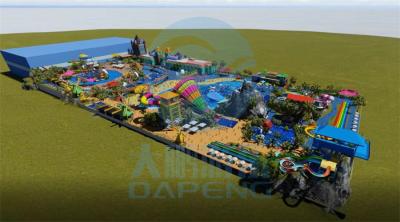 Cina Parco acquatico commerciale progettato con vasca da bagno per bambini in vendita