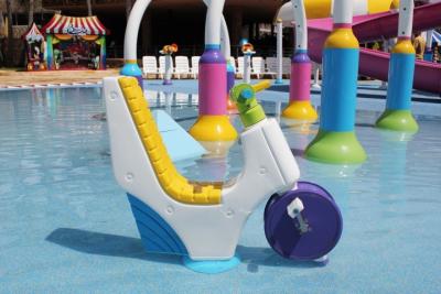 China Commercial Swimming Pool Water Game Accessories Kids Toys Small Water Motorcycle for sale