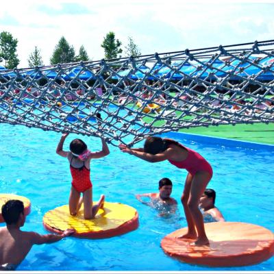 China Commercial Swimming Pool Climbing Duckweed Net Rope Bridge for Kids for sale