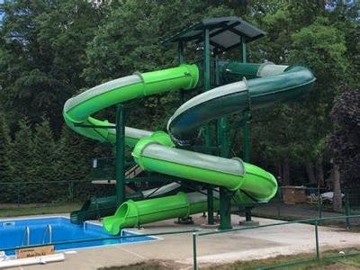 Cina Parco di divertimenti acquatici attrezzature per feste scivolo commerciale in fibra di vetro in vendita