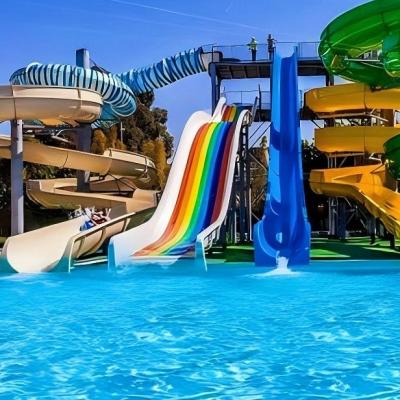 Китай Детки в бассейне ездят на водяном горшке из стекловолокна для аквапарка продается