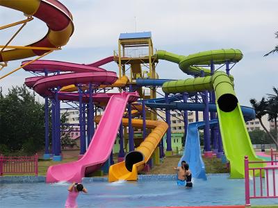 Китай На заказ водяная качалка из стекловолокна Аква-парк Наружное оборудование для водного парка Увлекательное для коммерческих Идеальное для бассейнов Парки для семьи Антиультрафиолетовый продается