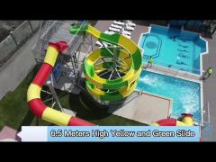 Crianças Indoor Playground Water Play Amusement Machine Crianças Fibra de vidro Water Slide