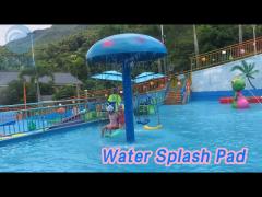 Parque aquatique d‘eau de salpicadura Pad Swing Setting réalisé par Glasfaser für Kinder