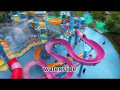 Van de het Waterdia van Aqualoop van het waterpark van het de Glasvezel Zwembad de Dia van het de Volwassenenwater